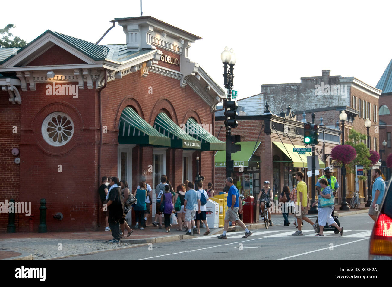 Street scene in Georgetown, Washington DC USA Stock Photo - Alamy