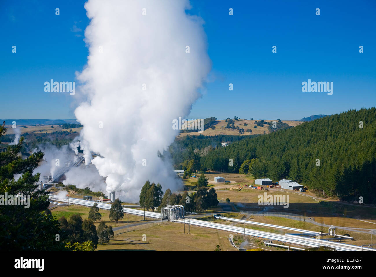 Nz geothermal power hi-res stock photography and images - Alamy