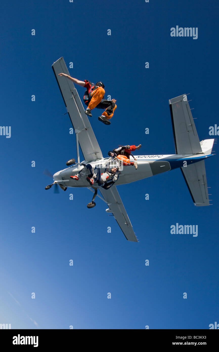 Skydive from a plane hi-res stock photography and images - Alamy