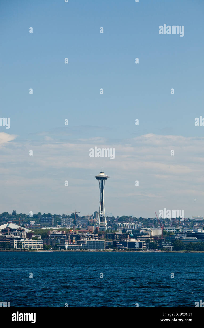 View of Seattle skyline from a boat Stock Photo - Alamy