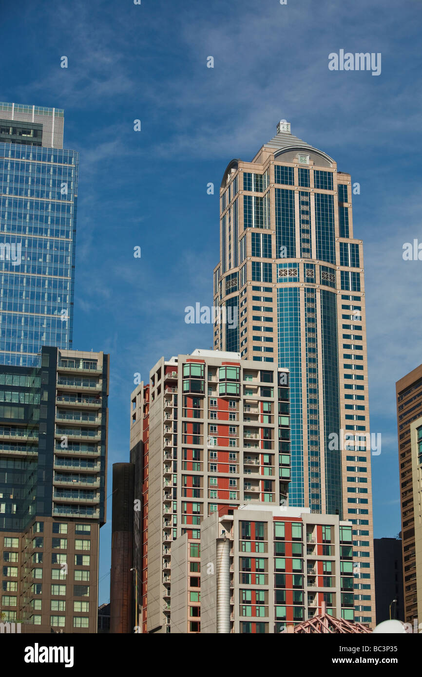 Buildings in downtown Seattle WA USA Stock Photo - Alamy