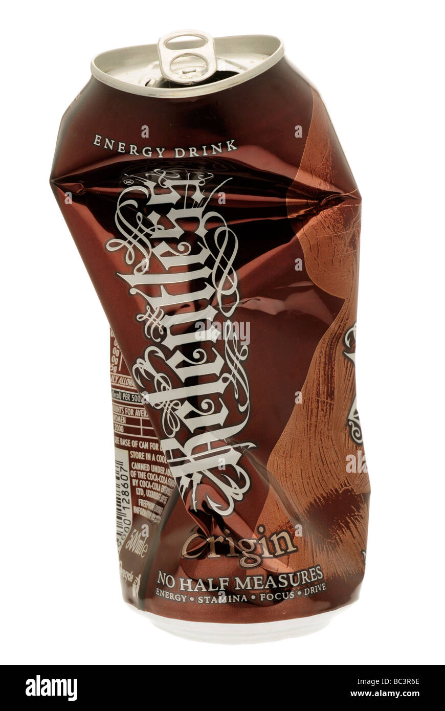 Can of Relentless Energy Drink Stock Photo - Alamy