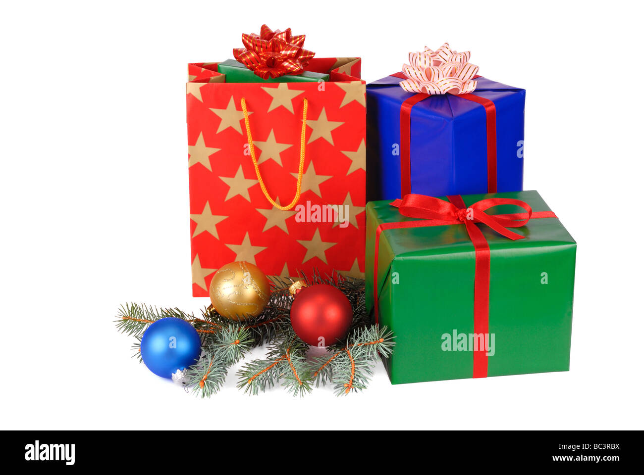 Wrapped Christmas Presents High Resolution Stock Photography and Images ...
