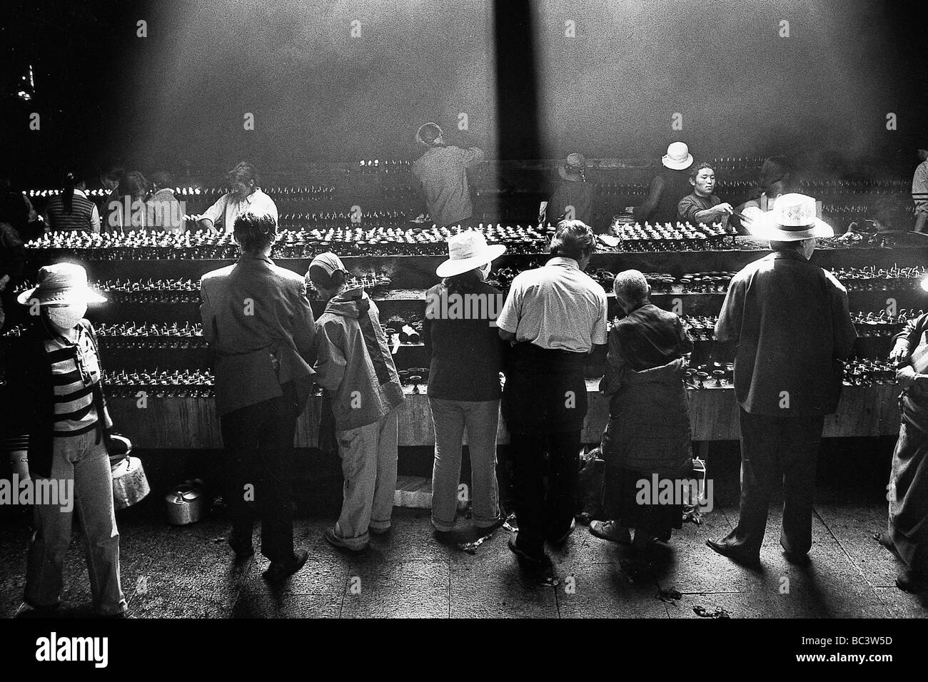 Daily life monks Black and White Stock Photos & Images - Alamy