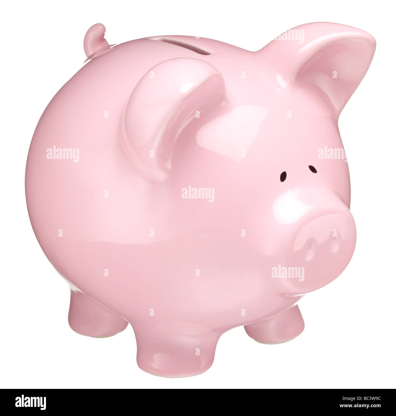 pink piggy bank Stock Photo - Alamy