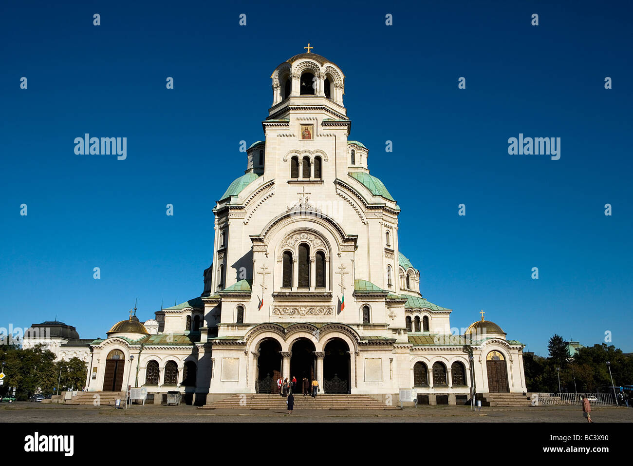 Bulgaria - Sofia - Capital City - Alexandre Nevski Cathedral Stock ...