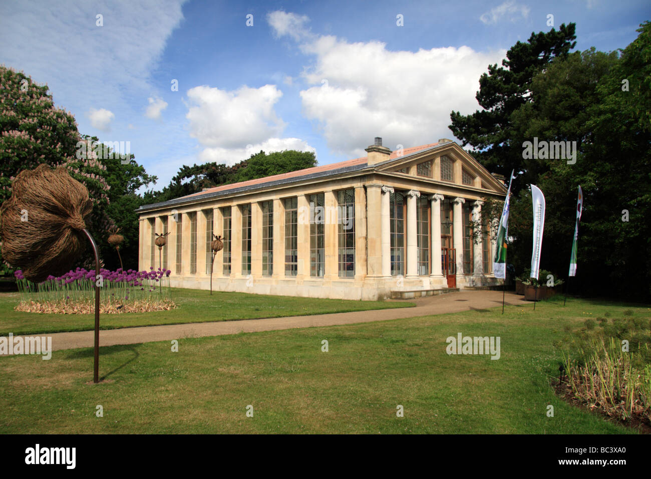 The Nash Conservatory, the Royal Botanic Gardens, Kew, Surrey, England ...