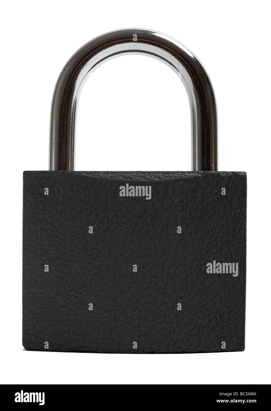 Padlock on white background Stock Photo - Alamy
