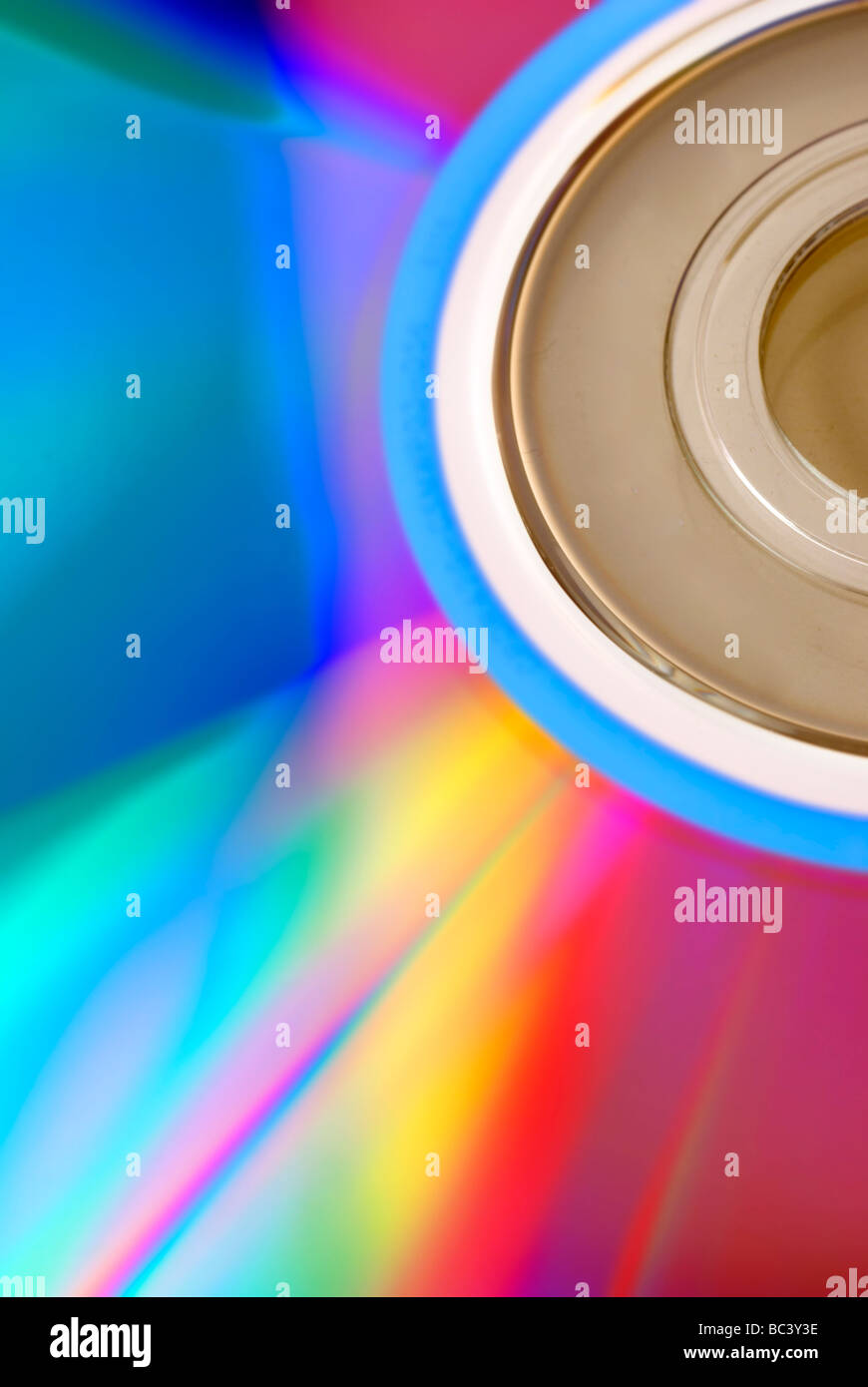 Recordable DVD disc close up Stock Photo - Alamy