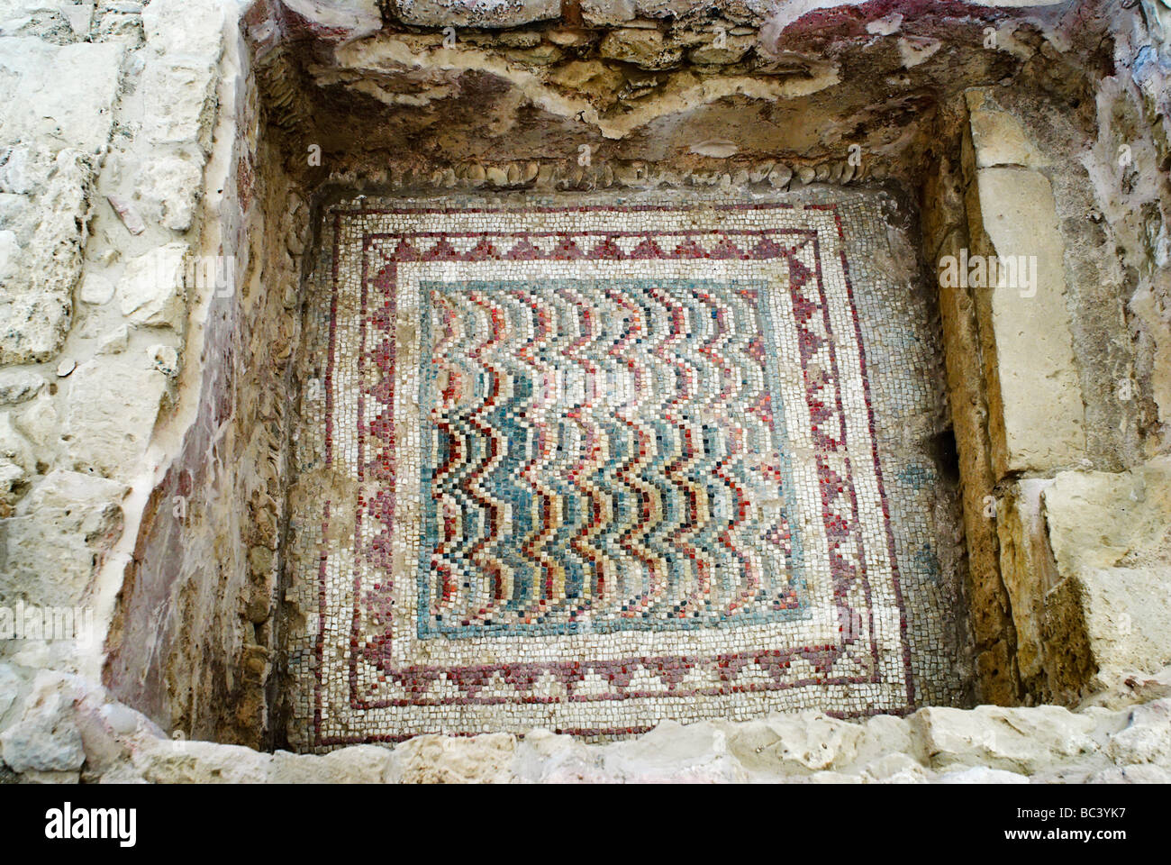 Cyprus, Kourion, Latin, curium, historical, ancient archaeological site ...