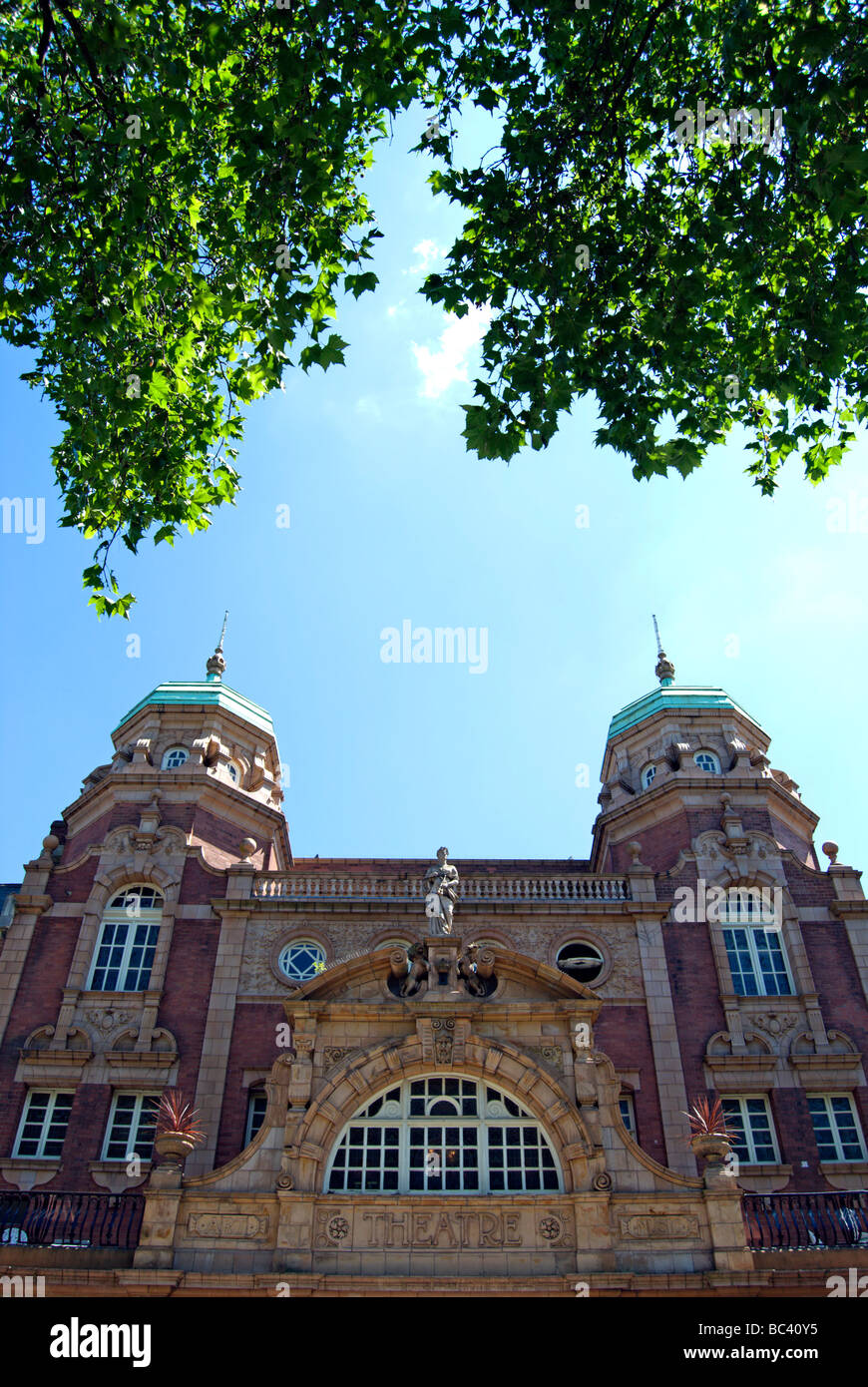 exterior frontage of the richmond theatre, richmond upon thames, surrey ...