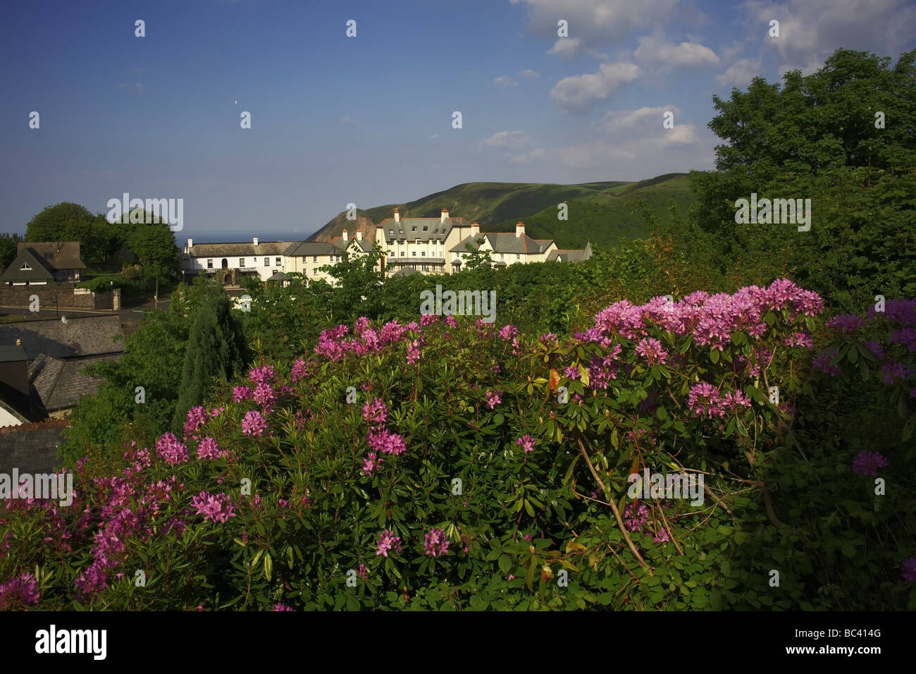 Village lynton devon england hi-res stock photography and images - Alamy