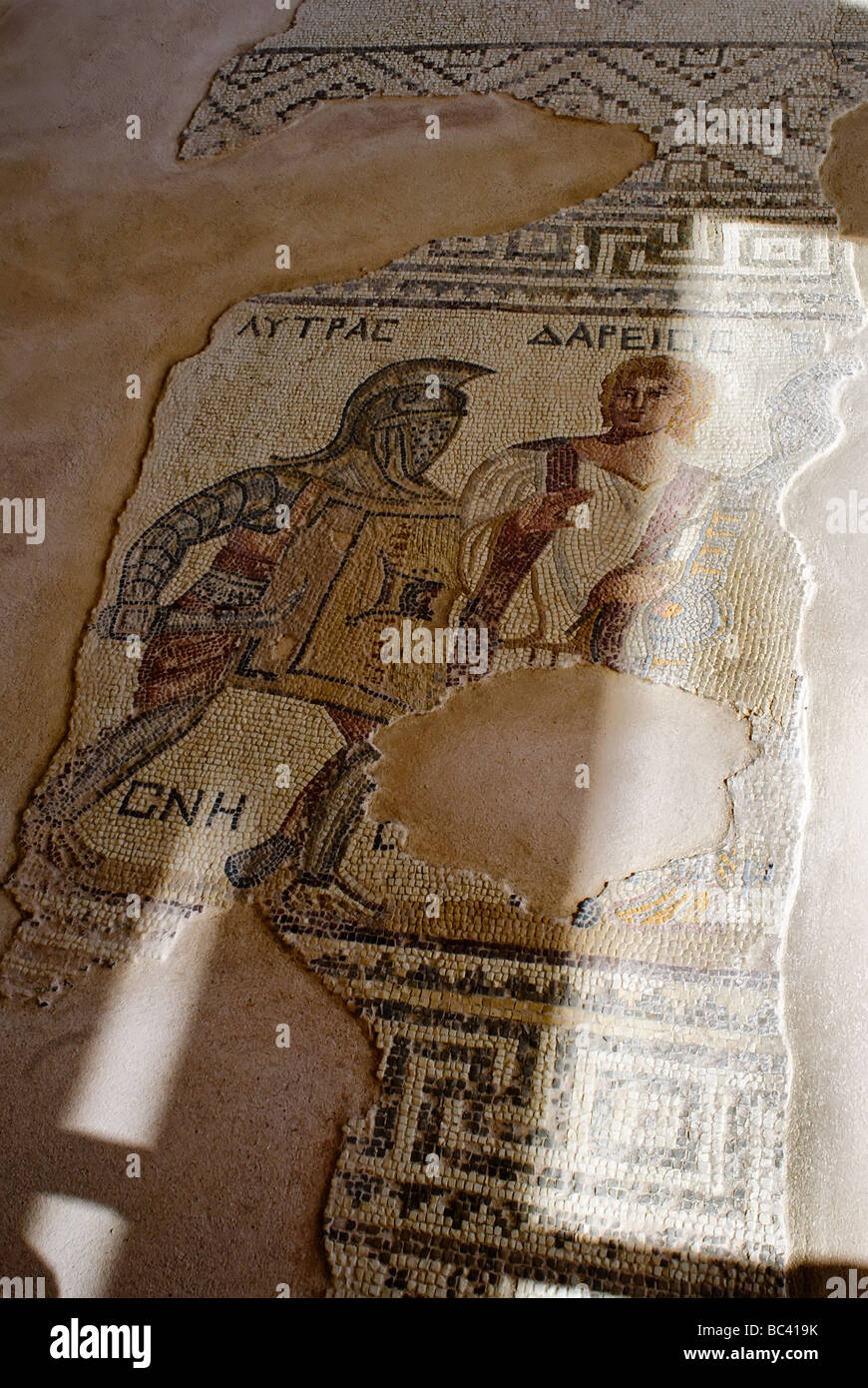 Cyprus, Kourion, Latin, curium, historical, ancient archaeological site ...