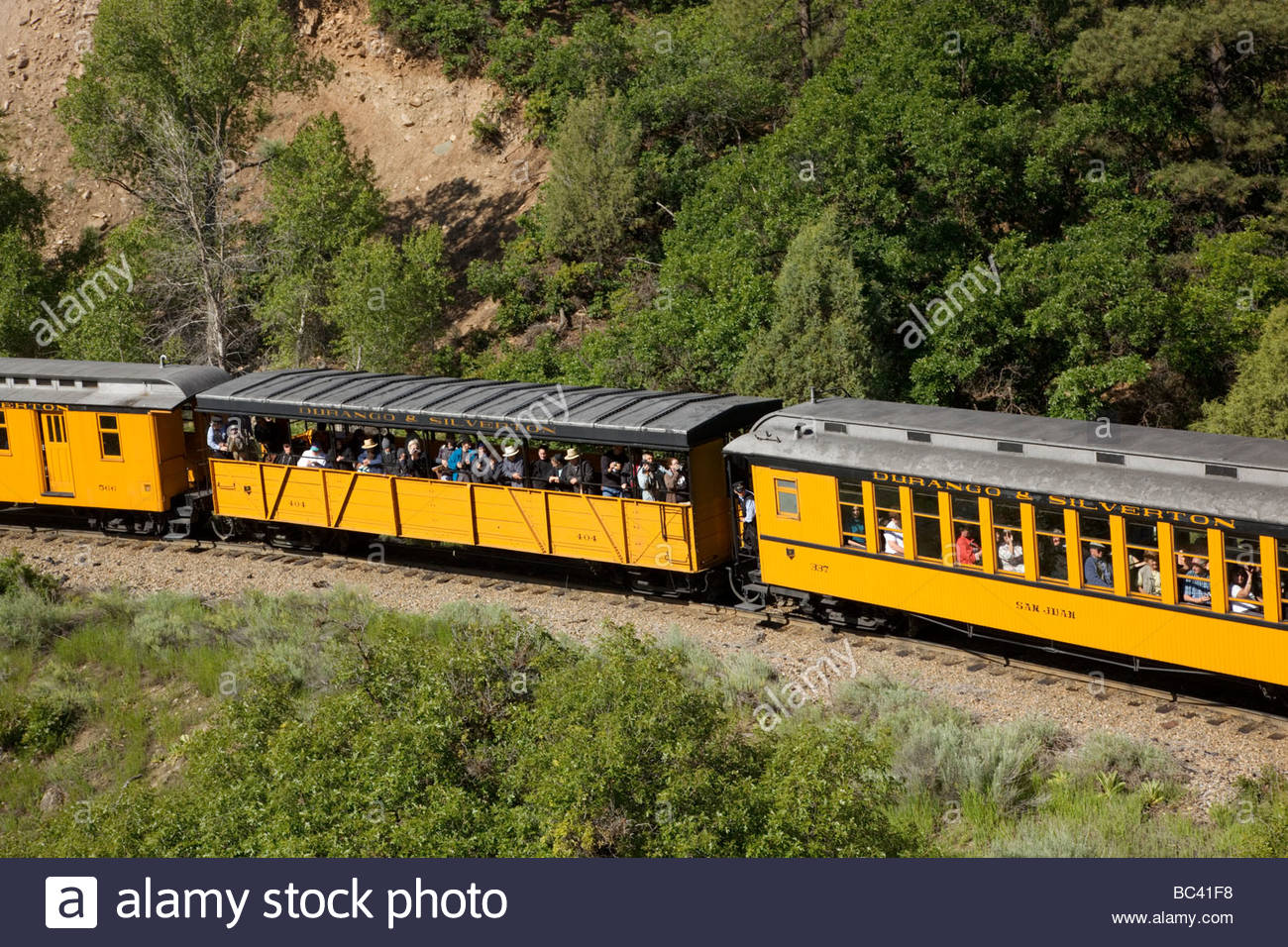 Old Railroad Passenger Cars Stock Photos & Old Railroad Passenger Cars ...