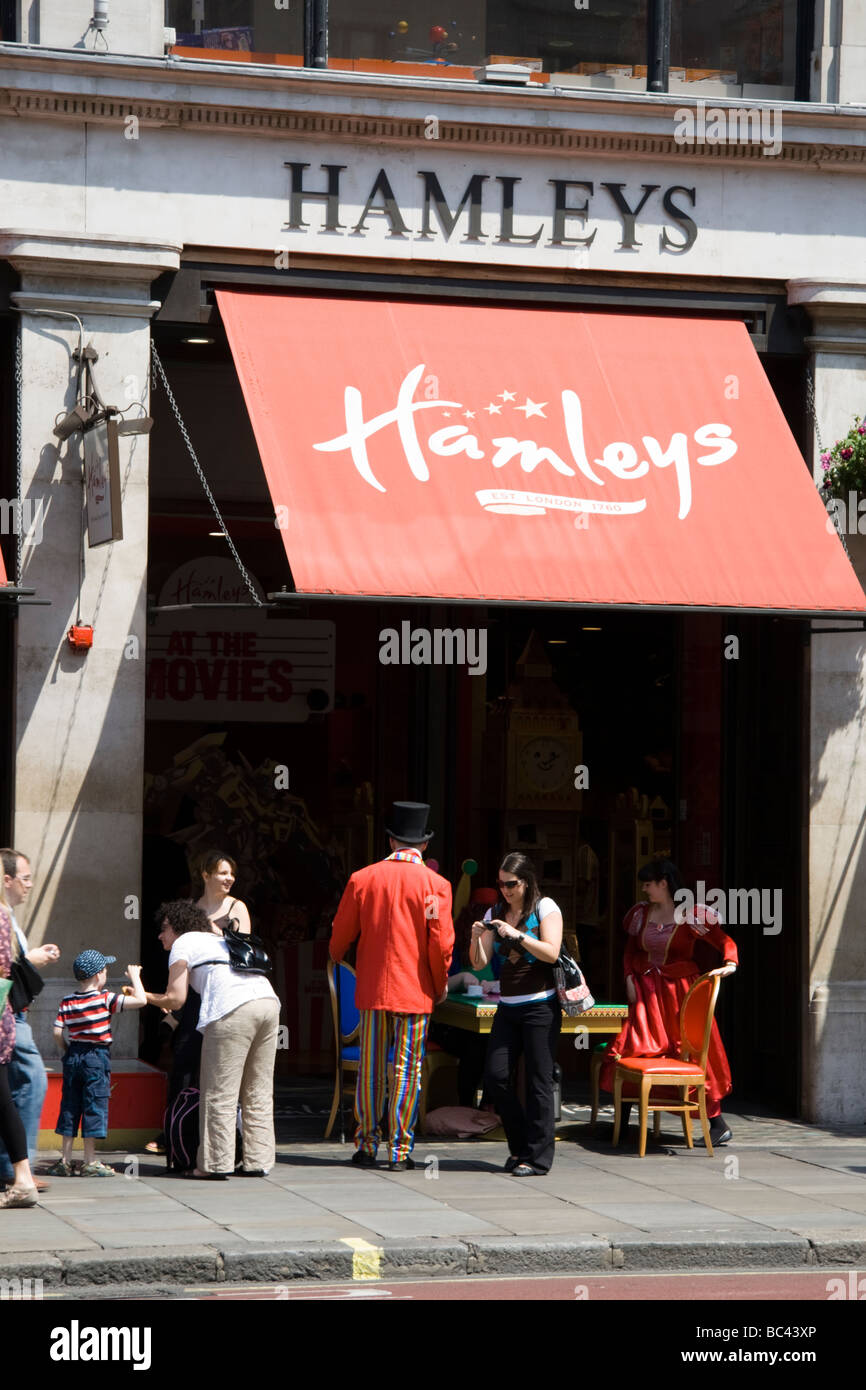 Hamleys toy shop/store, Regent Street, London, England, UK Stock Photo ...