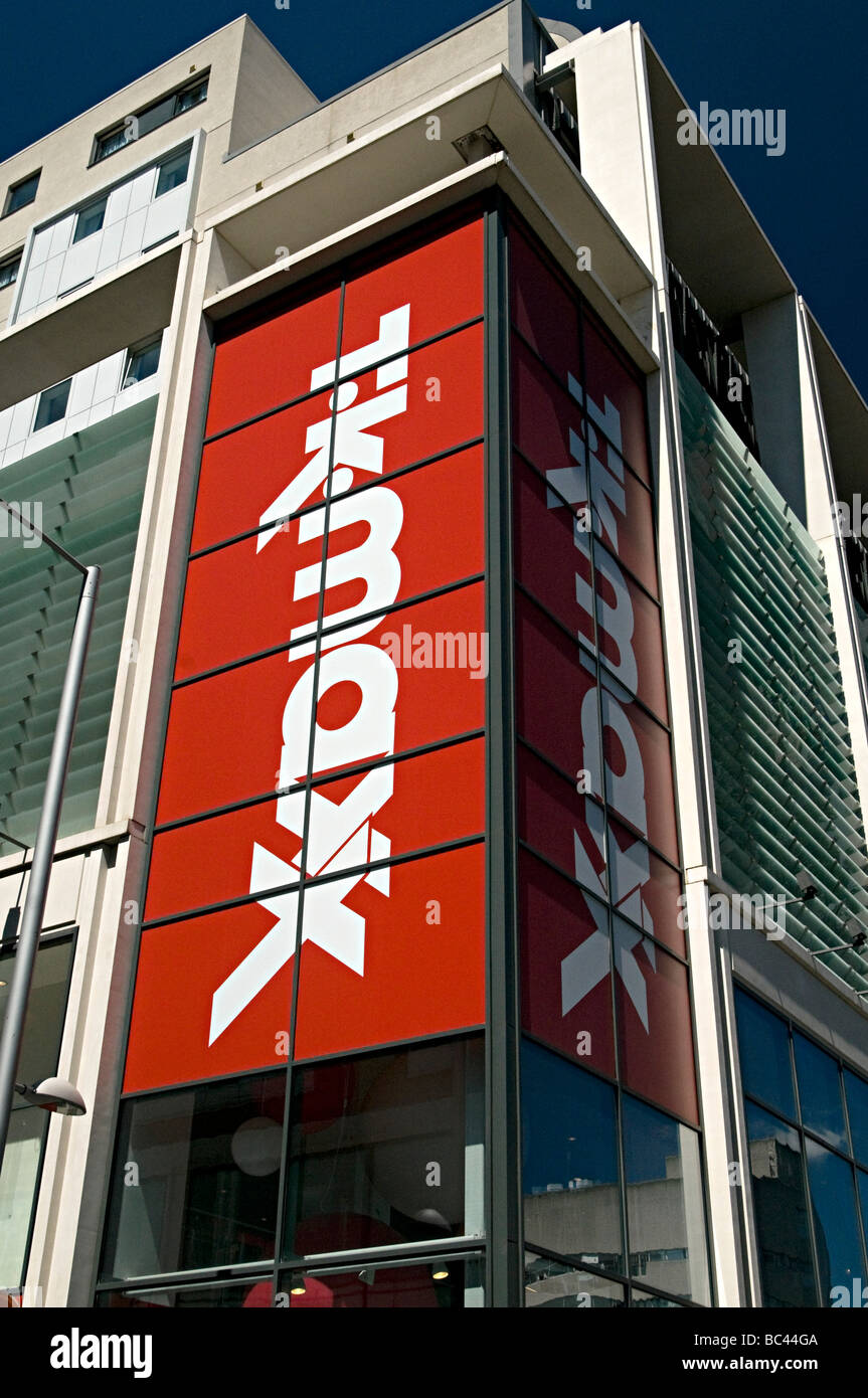 tk maxx nottingham trinity square shopping sign Stock Photo - Alamy