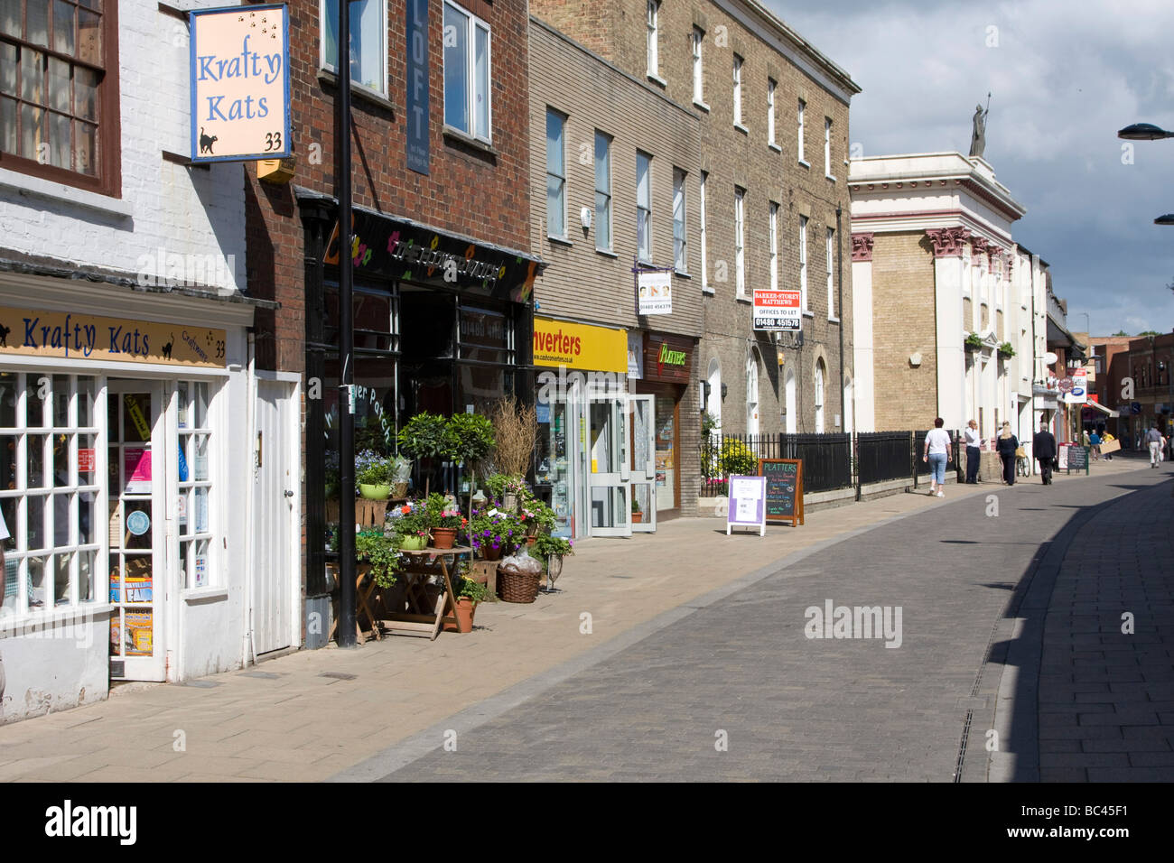 Huntingdon Cambridgeshire Town High Resolution Stock Photography and ...