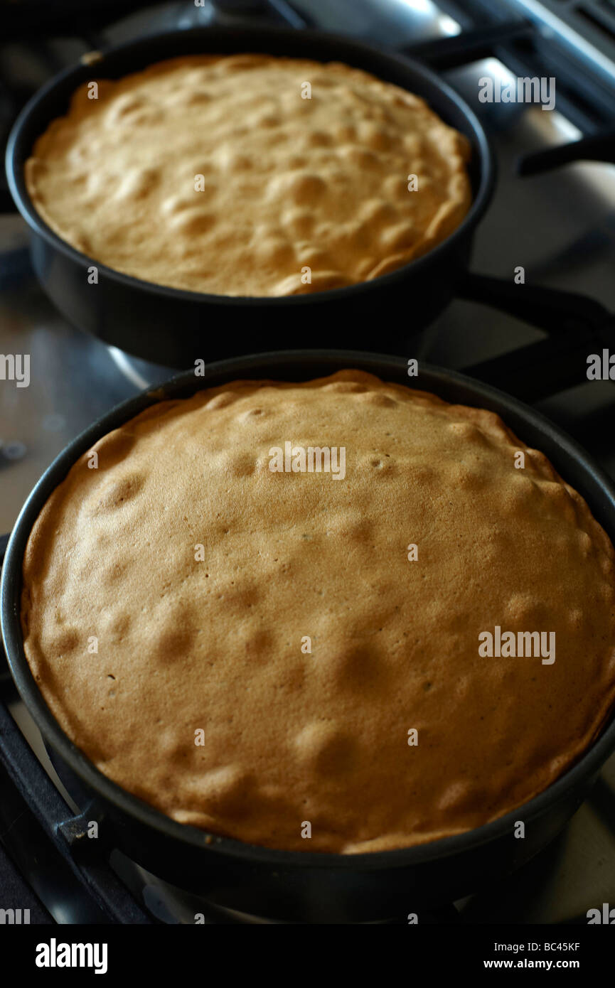 Cakes fresh out oven hi-res stock photography and images - Alamy