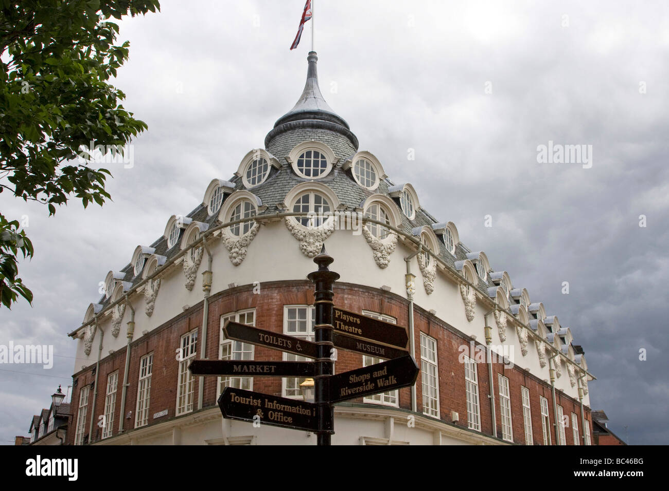 Nantwich market town centre Cheshire England UK GB Stock Photo - Alamy