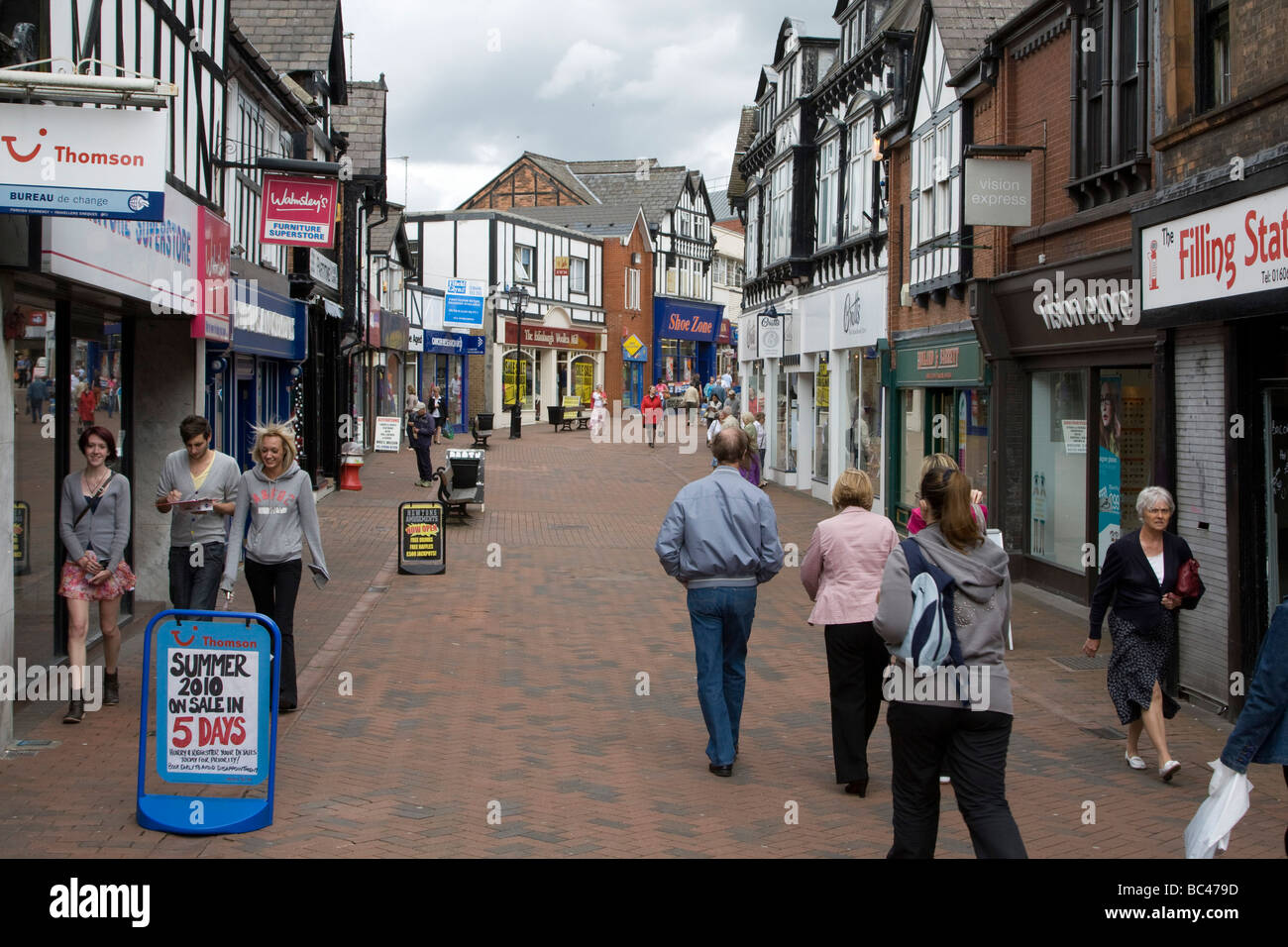 Northwich town centre cheshire england hi-res stock photography and ...