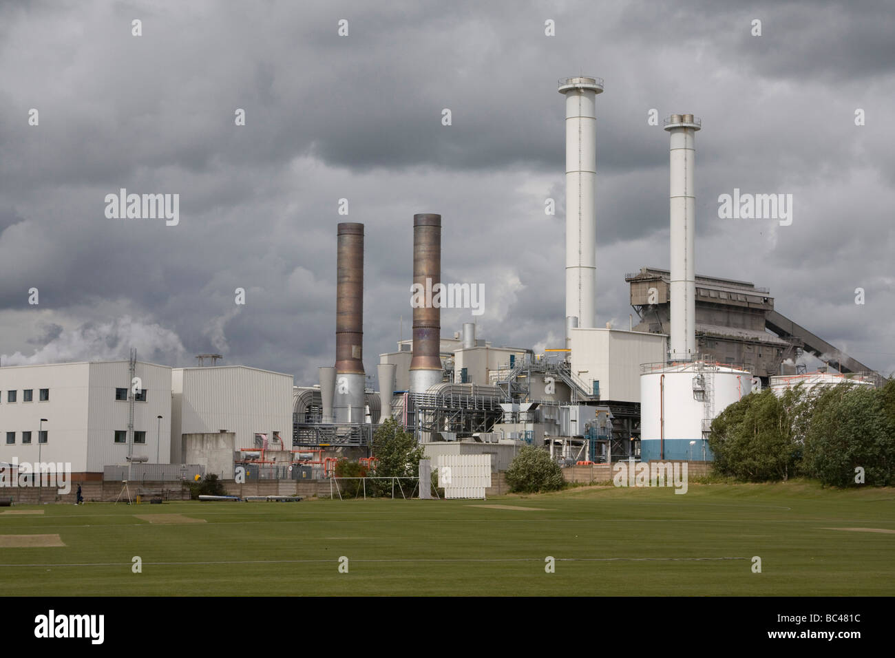 ICI Winnington Works Brunner Mond near northwich cheshire england uk gb ...