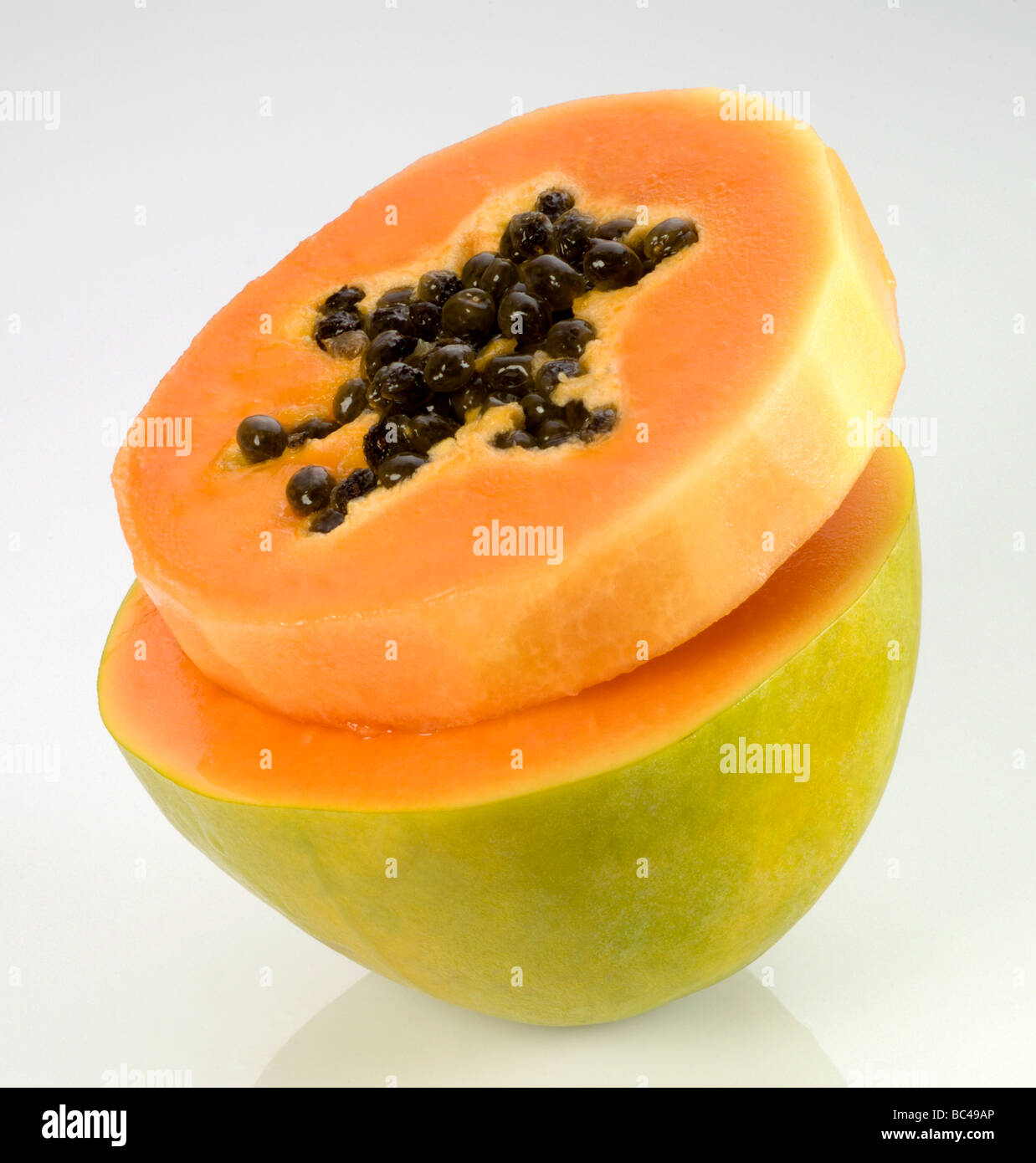 Papaya cross section hi-res stock photography and images - Alamy