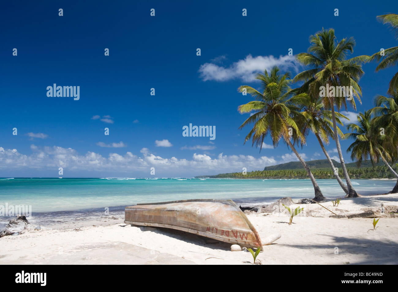 Dominican Republic - North Coast - Samana Peninsula - Las Galeras Stock ...