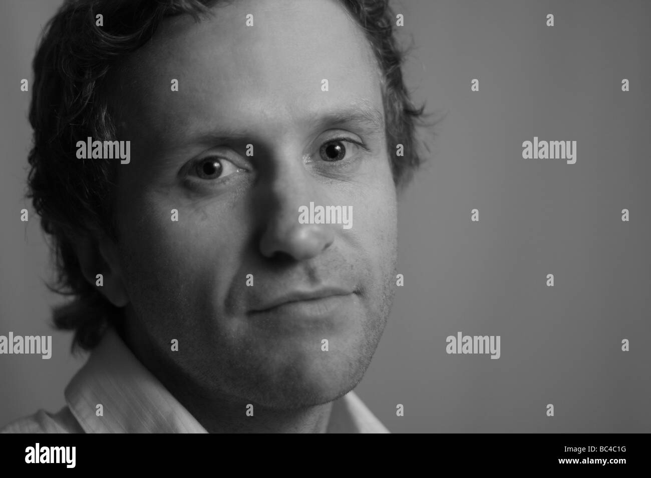 A handsome male staring at the camera Stock Photo - Alamy