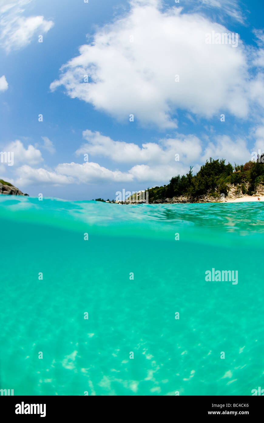 Ocean Half In Half Out Of Water High Resolution Stock Photography and ...
