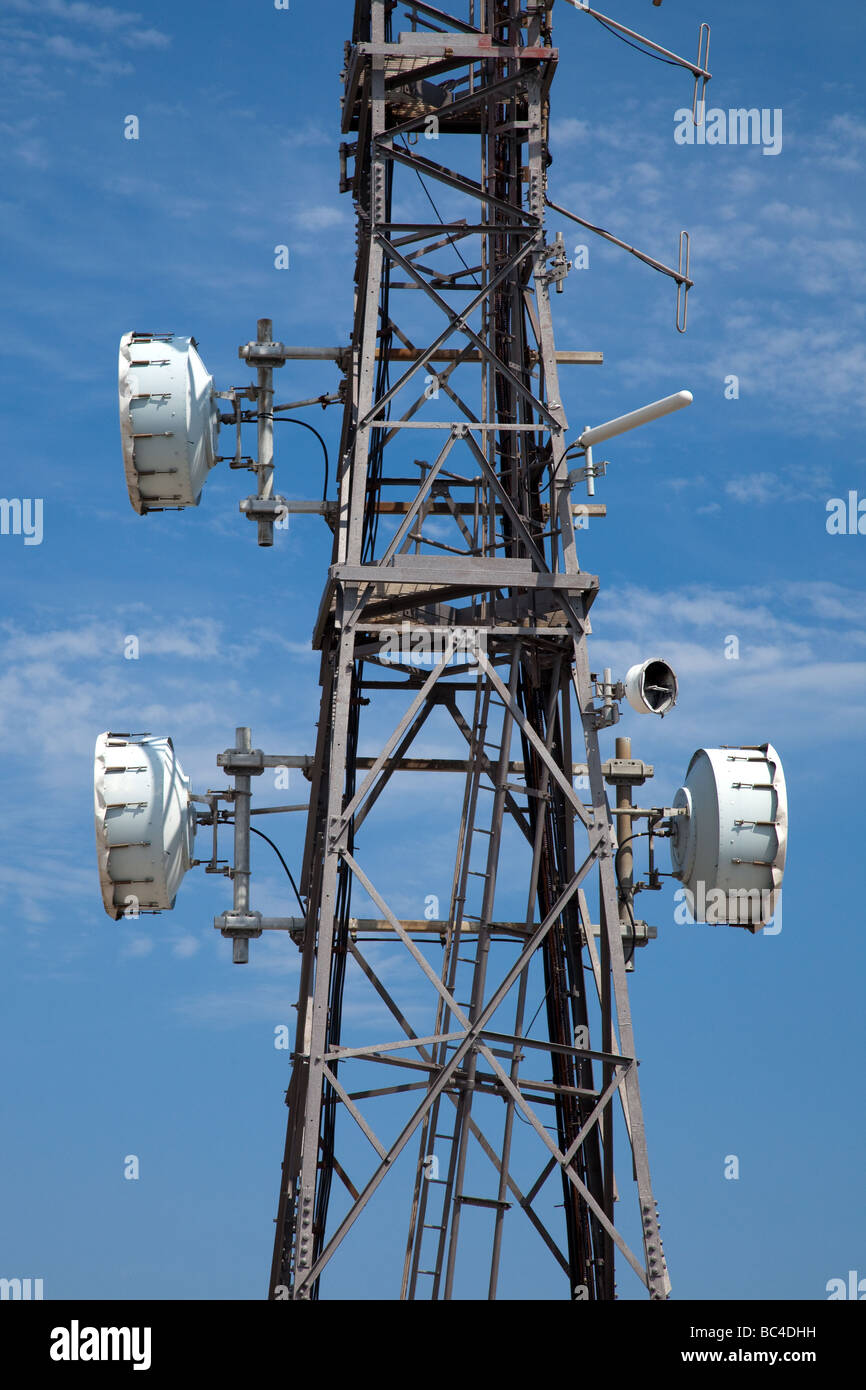 Great Orme Radio/Telephone Communication Pylons,Radar North Wales ...