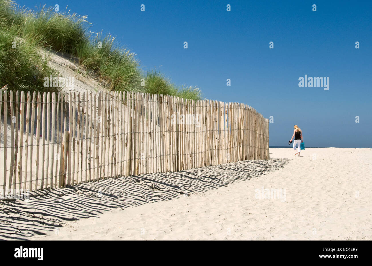 Coastal dune fence hi-res stock photography and images - Alamy
