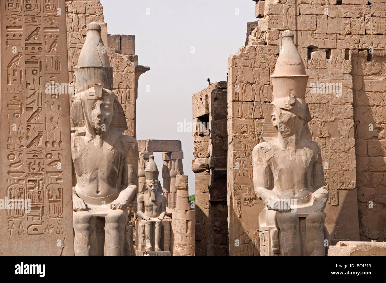 Luxor Temple Egypt was the house of Amon Ra Stock Photo - Alamy