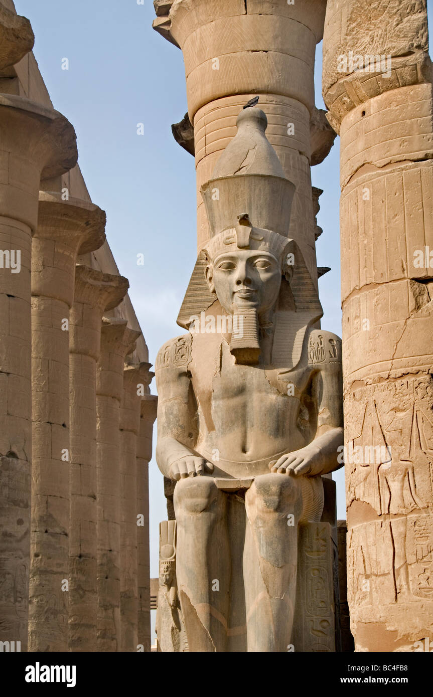 Luxor Temple Egypt was the house of Amon Ra Stock Photo - Alamy