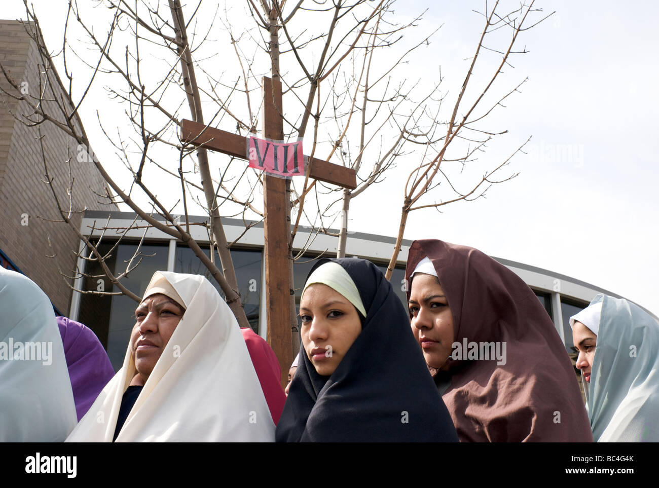The 2009 Good Friday Passion Procession takes place down 18th Street in ...