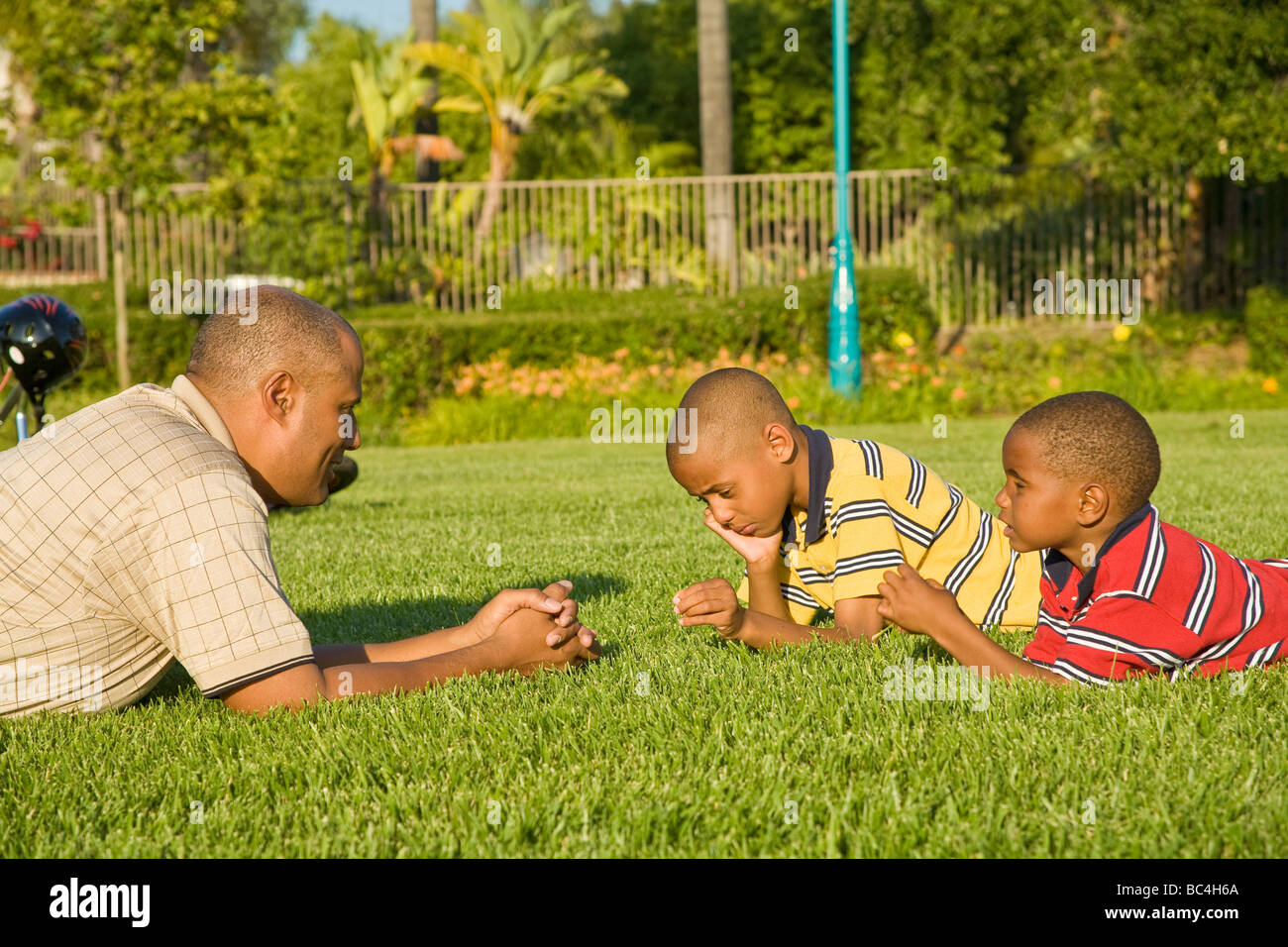 Diverse boys talk hi-res stock photography and images - Alamy