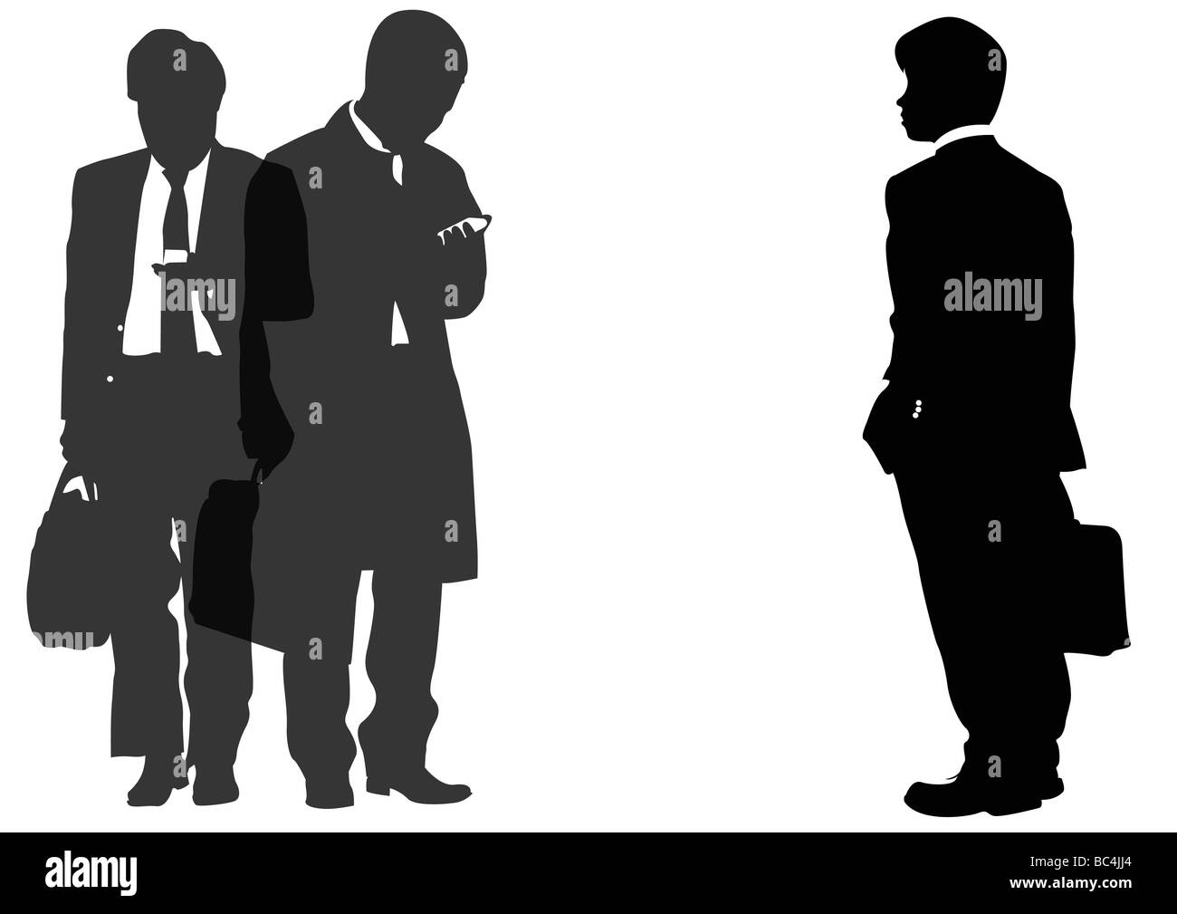 Businessmen checking text messages Stock Photo - Alamy Businessmen checking text messages Stock Photo - Alamy