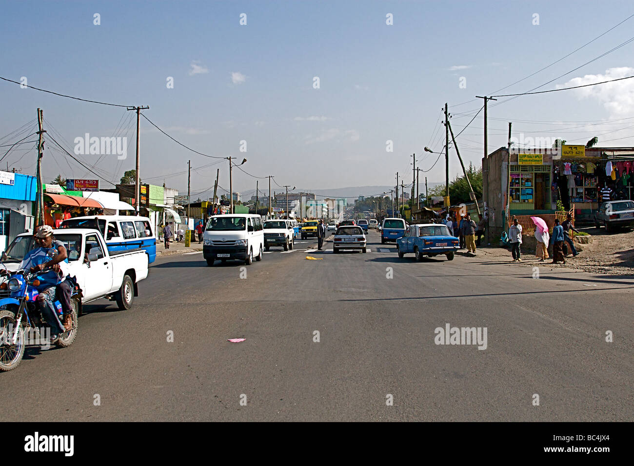 Traffic in addis ababa ethiopia hi-res stock photography and images - Alamy
