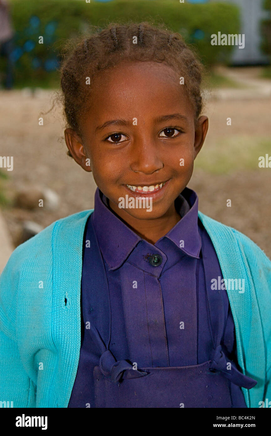 Schoolchildren from Addis Ababa in Ethiopia on the horn of Africa Stock ...