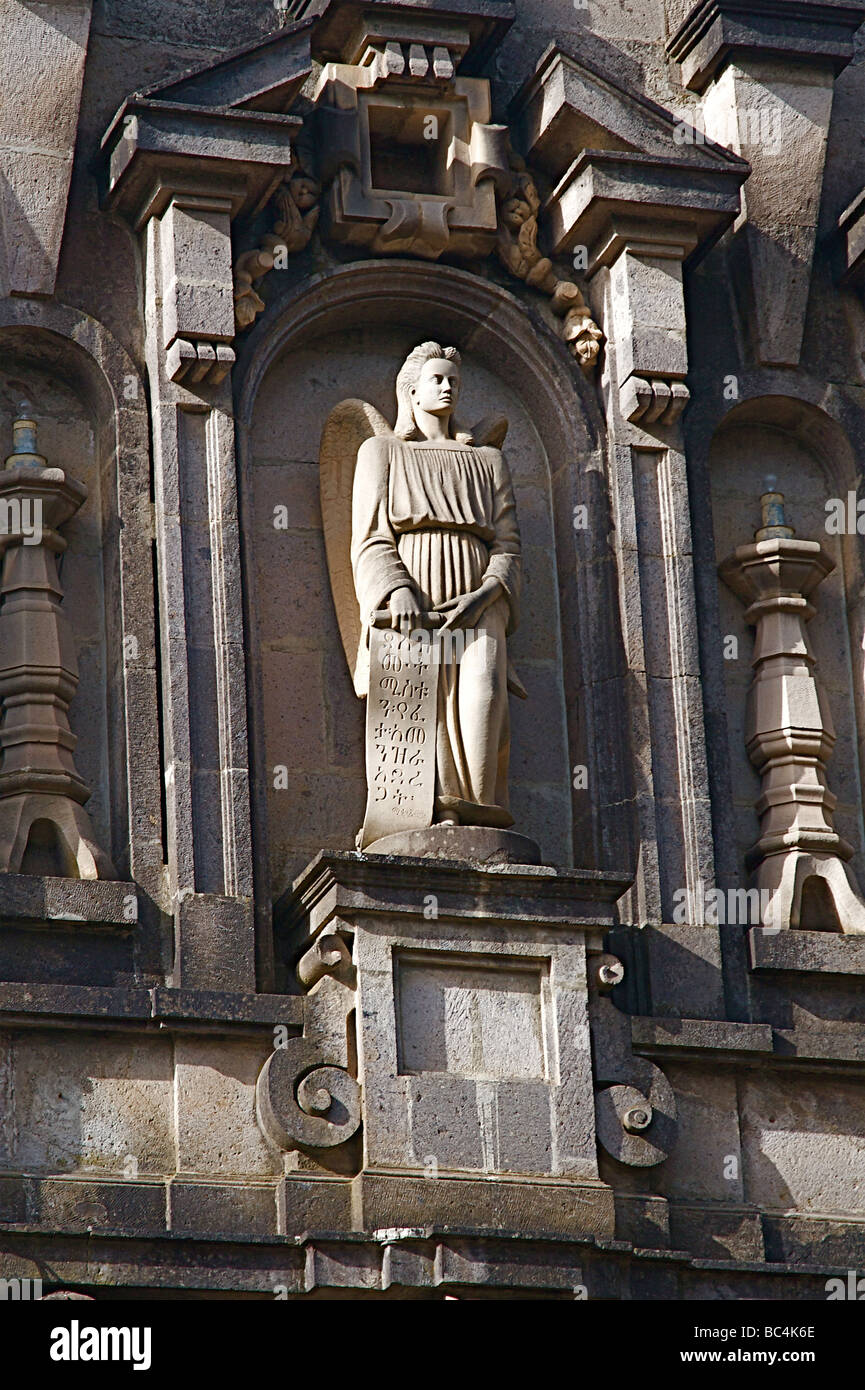 Church of the Holy Trinity in Addis Ababa in Ethiopia on the horn of ...