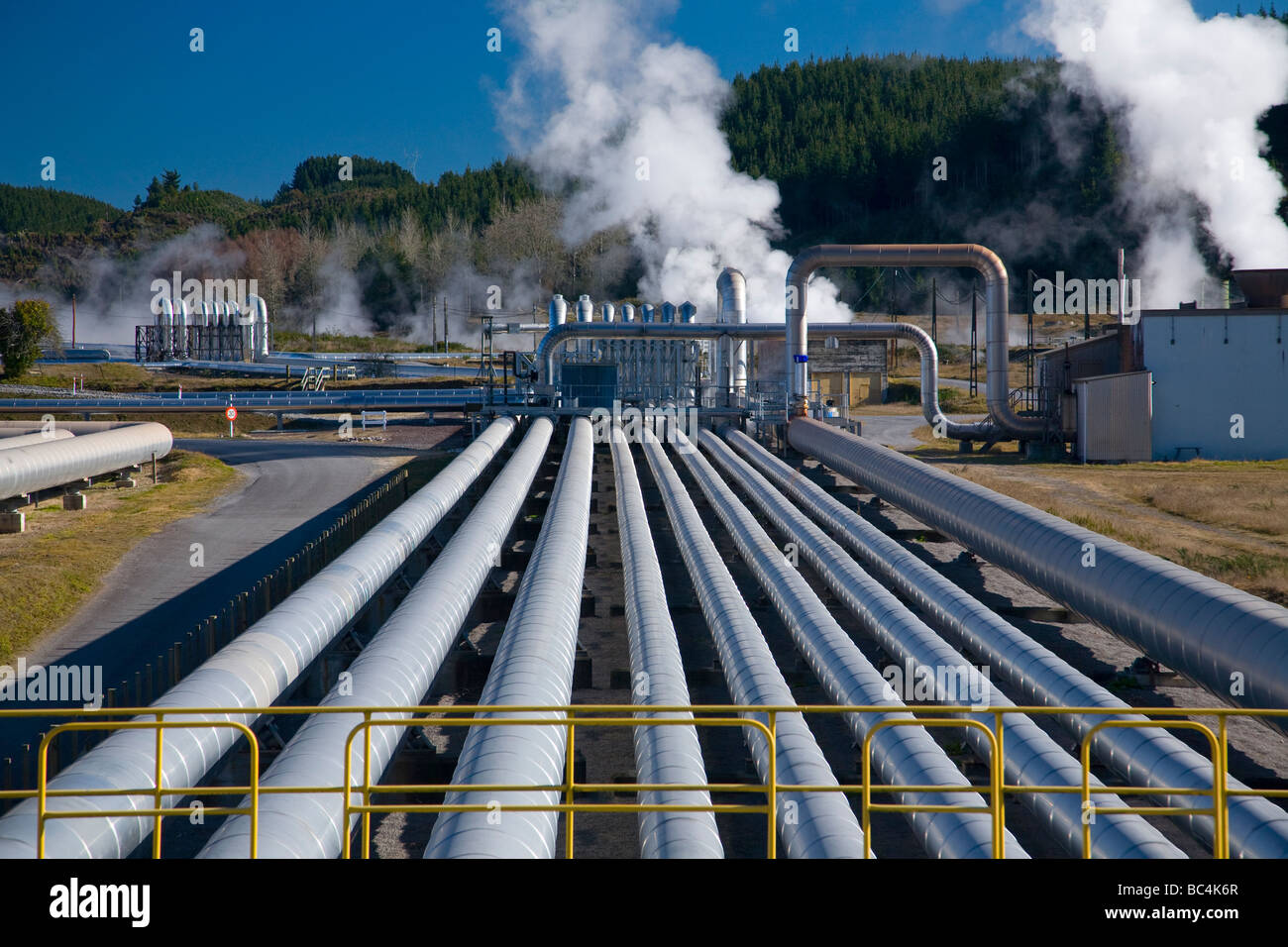 Wairakei Geothermal Power Station, New Zealand Stock Photo - Alamy