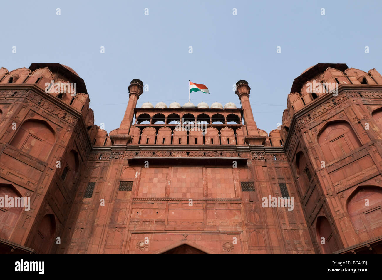 The main gate of the Red Fort Delhi India Stock Photo - Alamy