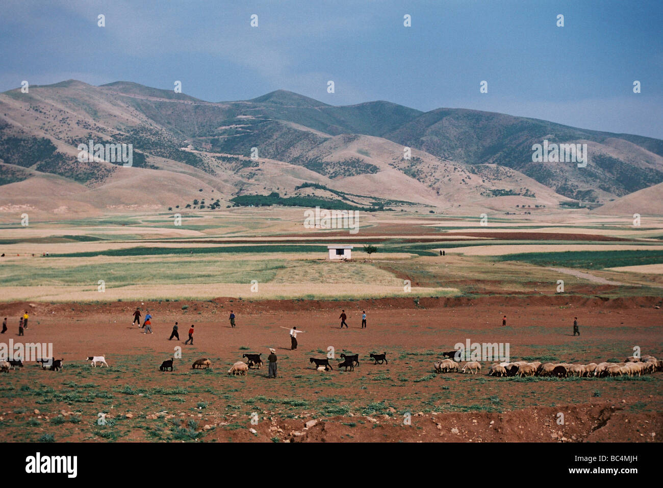 A view from the village of Halabja, in the Kurdistan region of northern ...