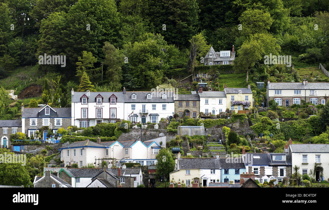 Village lynton devon england hi-res stock photography and images - Alamy
