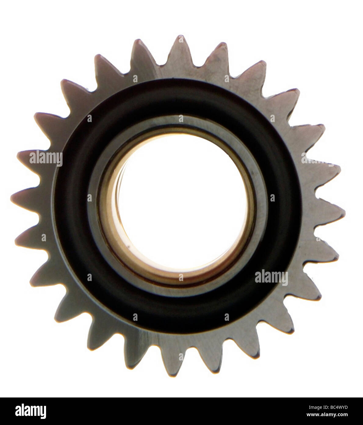 Small cog in a big wheel Cut Out Stock Images & Pictures - Alamy