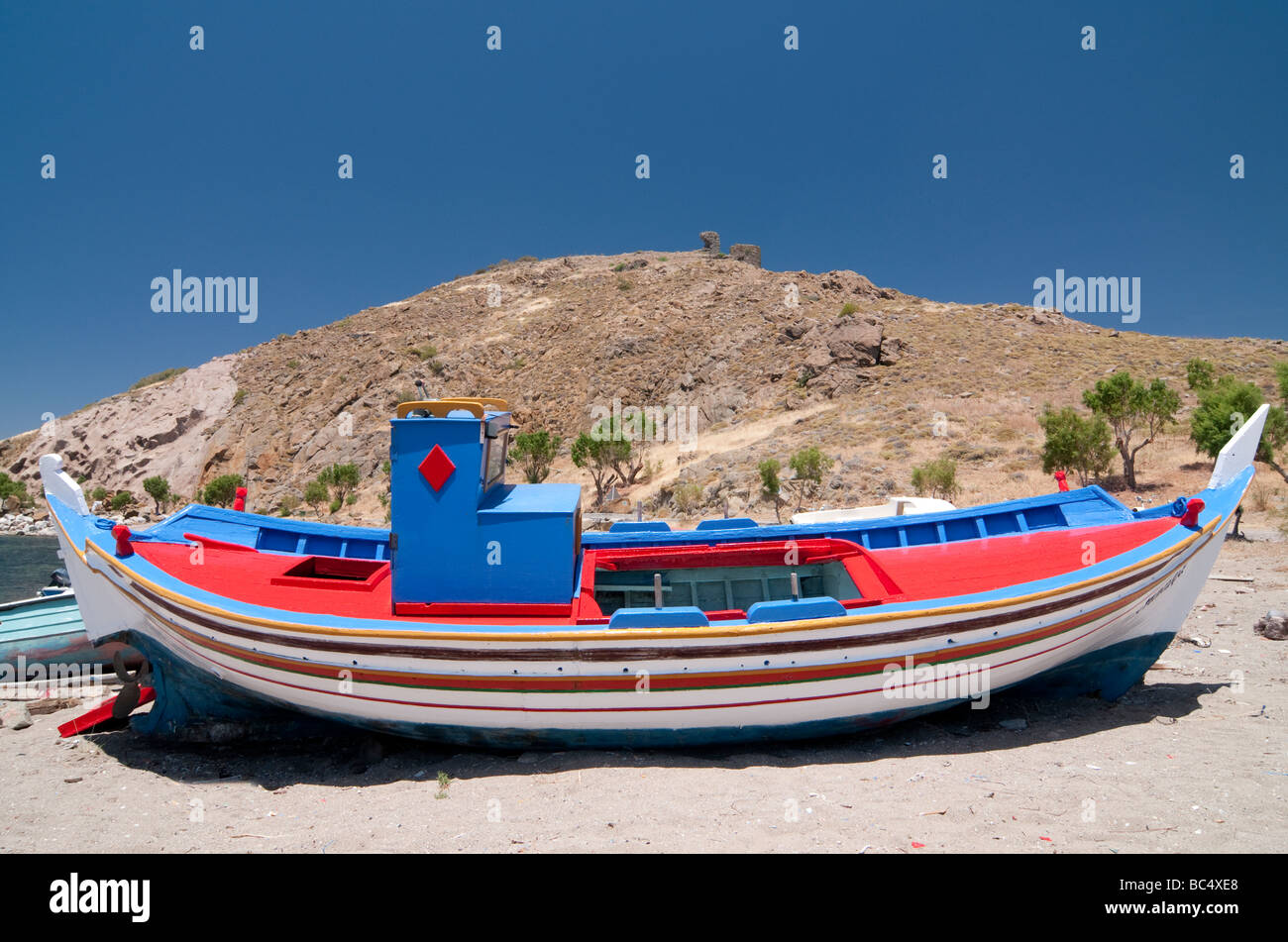 Colourful fishing boat hi-res stock photography and images - Alamy