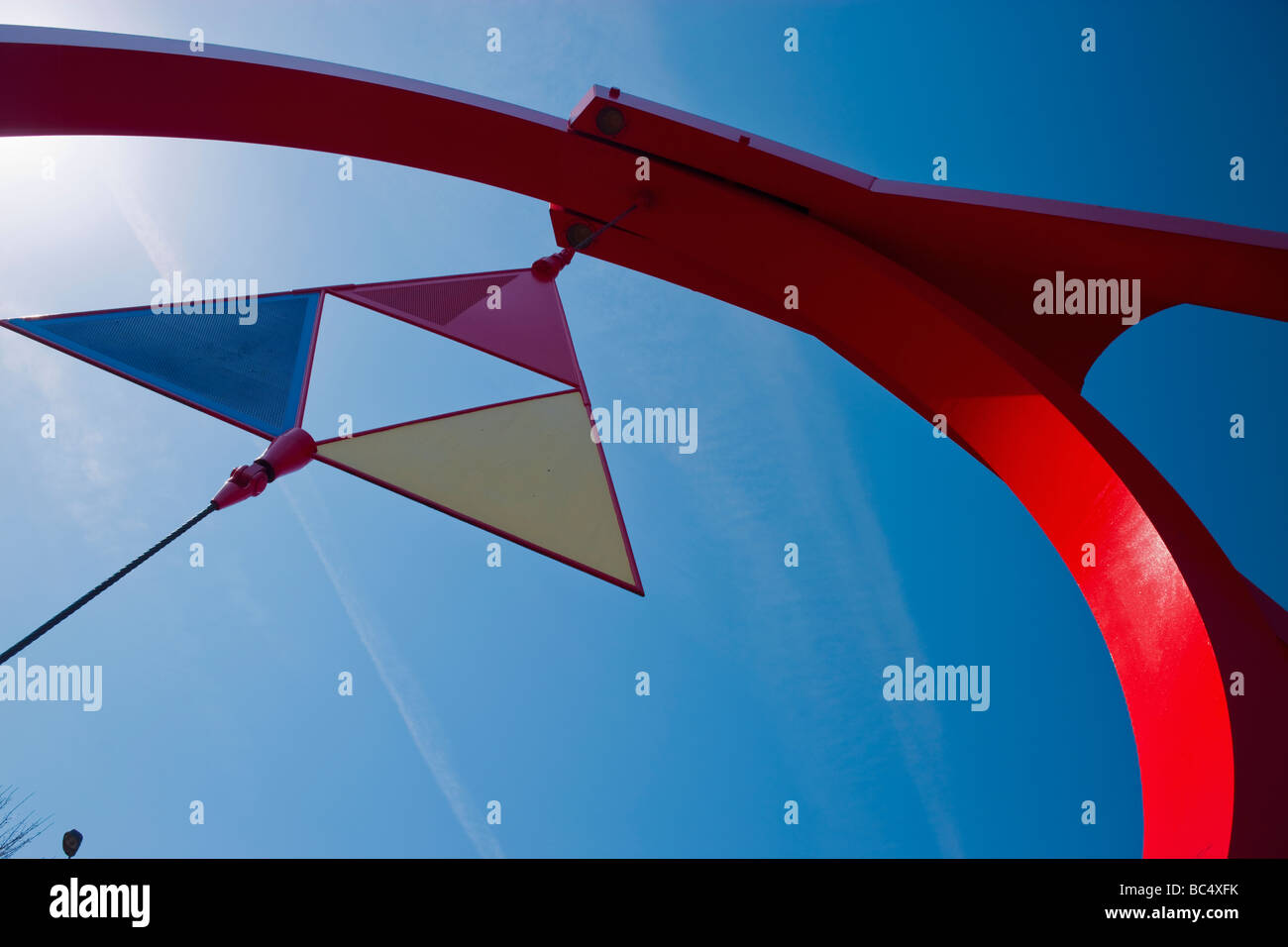The Steel Wave Sculpture Newport Gwent Wales Stock Photo - Alamy