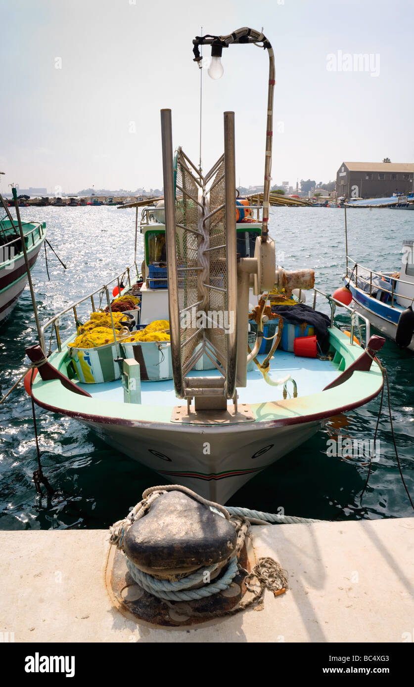 Fishing boats in the port of Limassol, Cyprus Stock Photo - Alamy