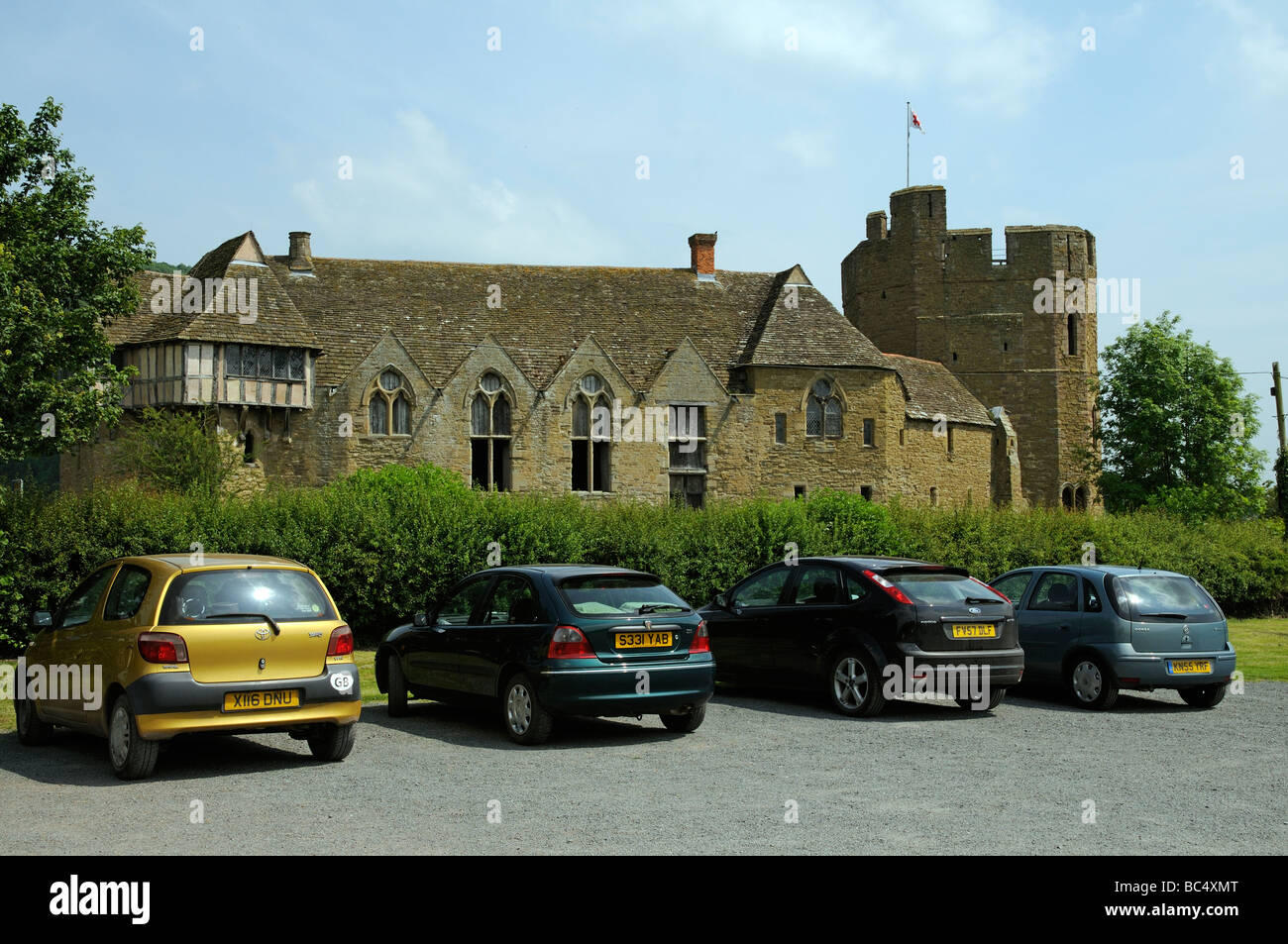 Stokesay Castle Shropshire England UK Stock Photo - Alamy