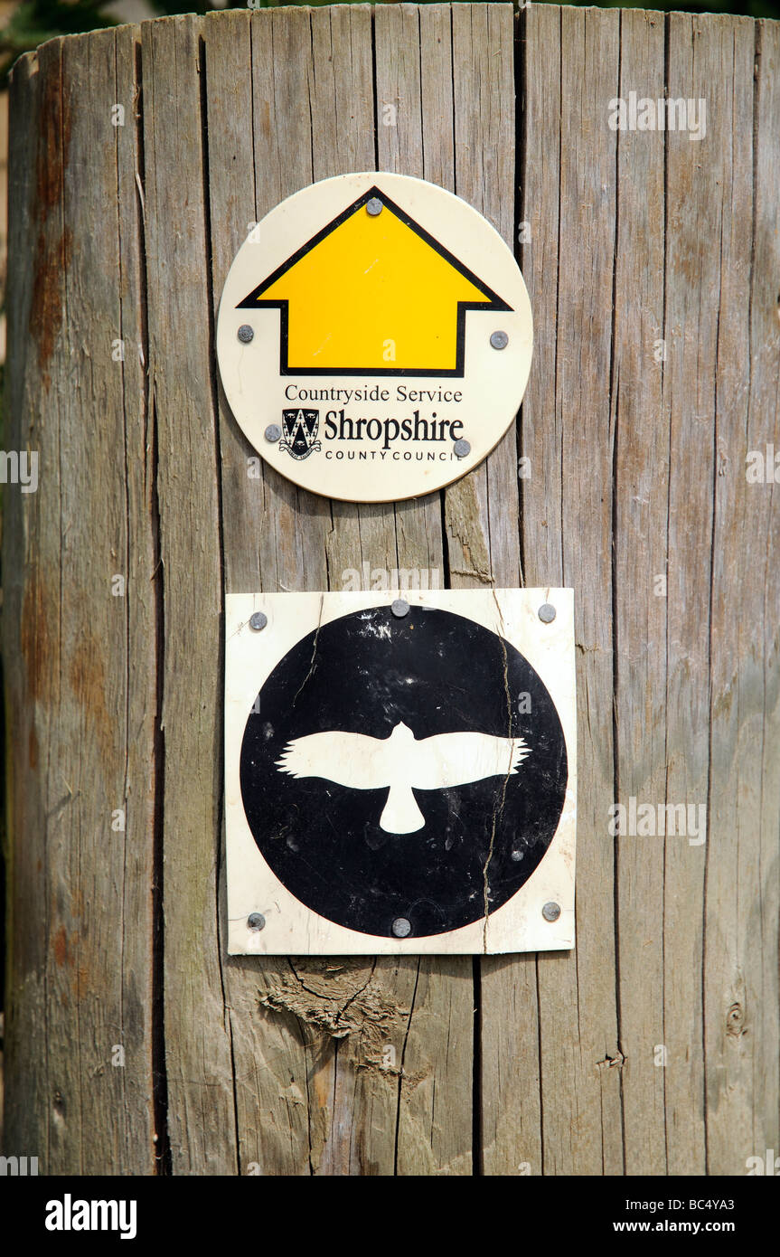 Countryside service Shropshire Way a designated public footpath for ...