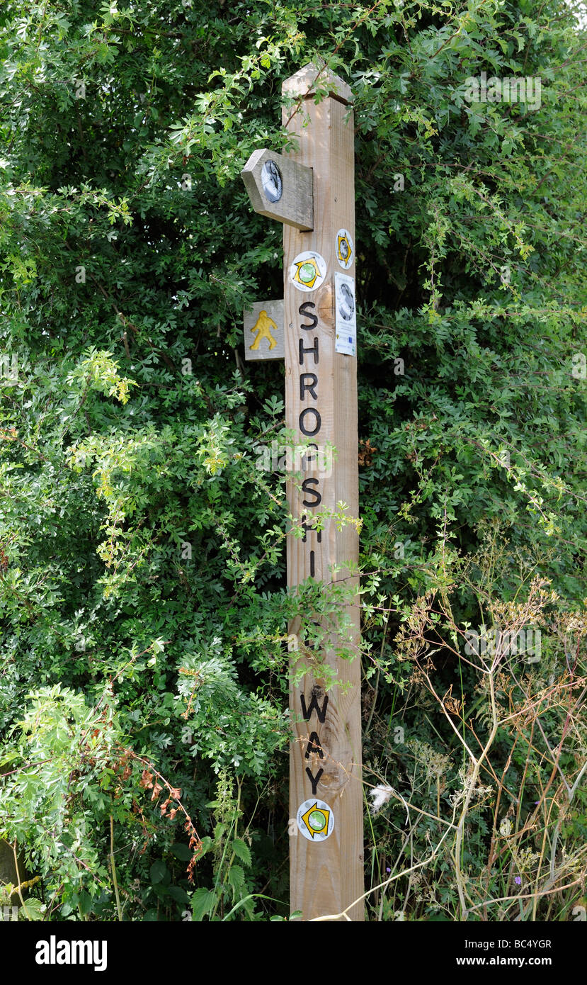 Countryside service Shropshire Way a designated public footpath for ...